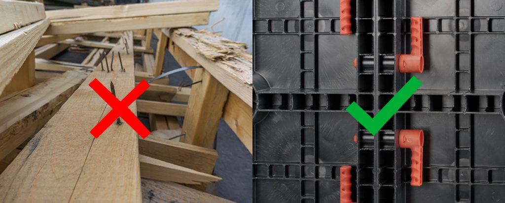 NO to formwork waste, YES to reusable formwork – Geoplast - sustainable ...